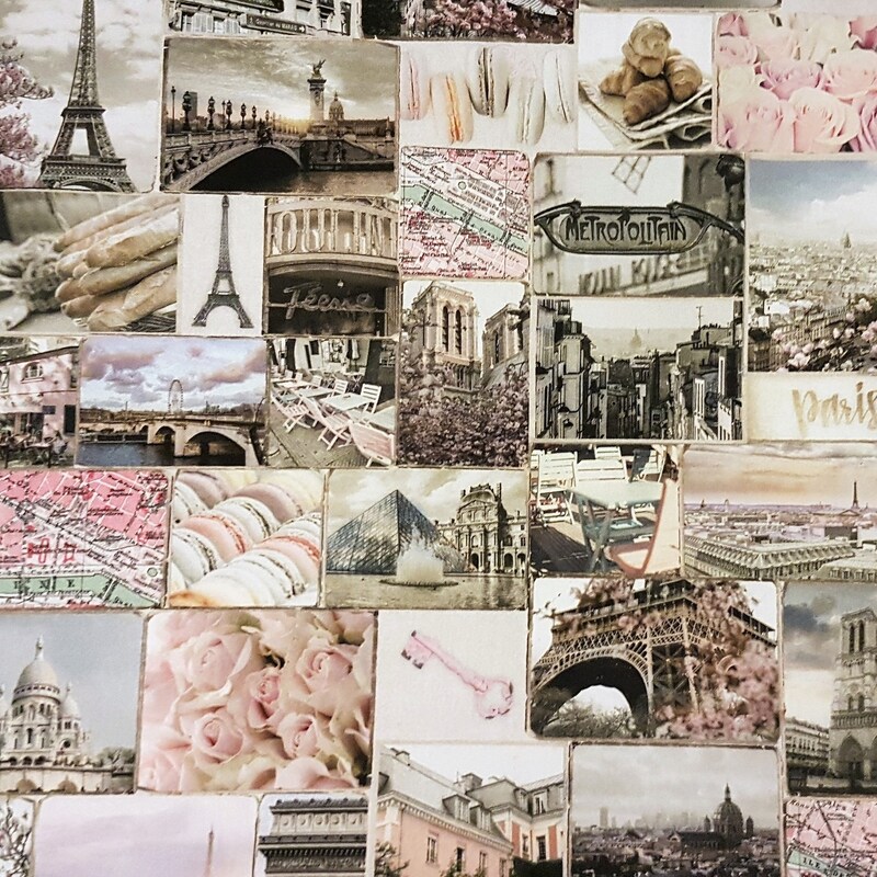 Paris Fabric - Etsy