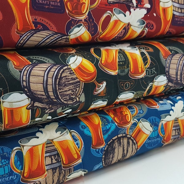 Beer Fabric - Etsy