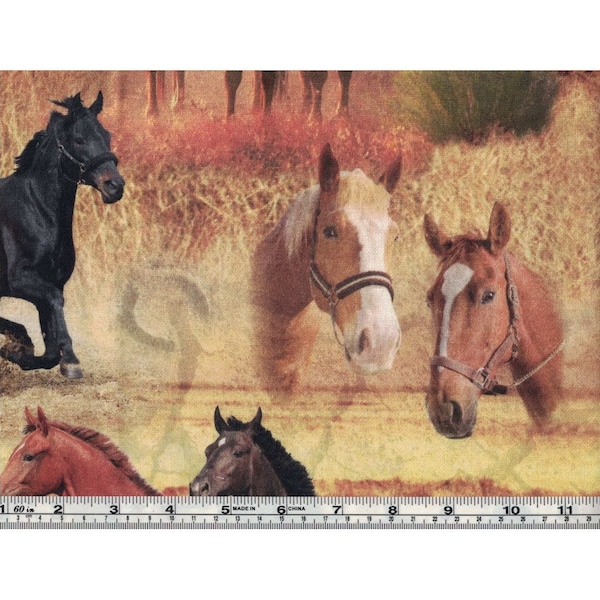 Horse Fabric - Etsy
