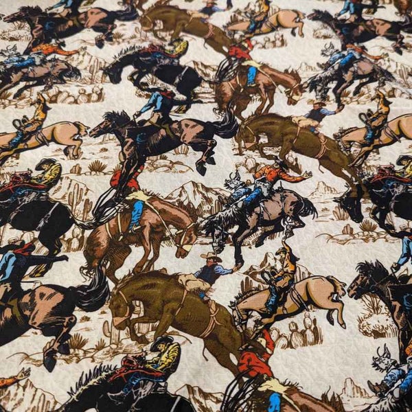 Cowboy Fabric - Etsy