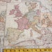 Map Fabric, Vintage World Map, Upholstery Fabric, Home Decor, Printed ...