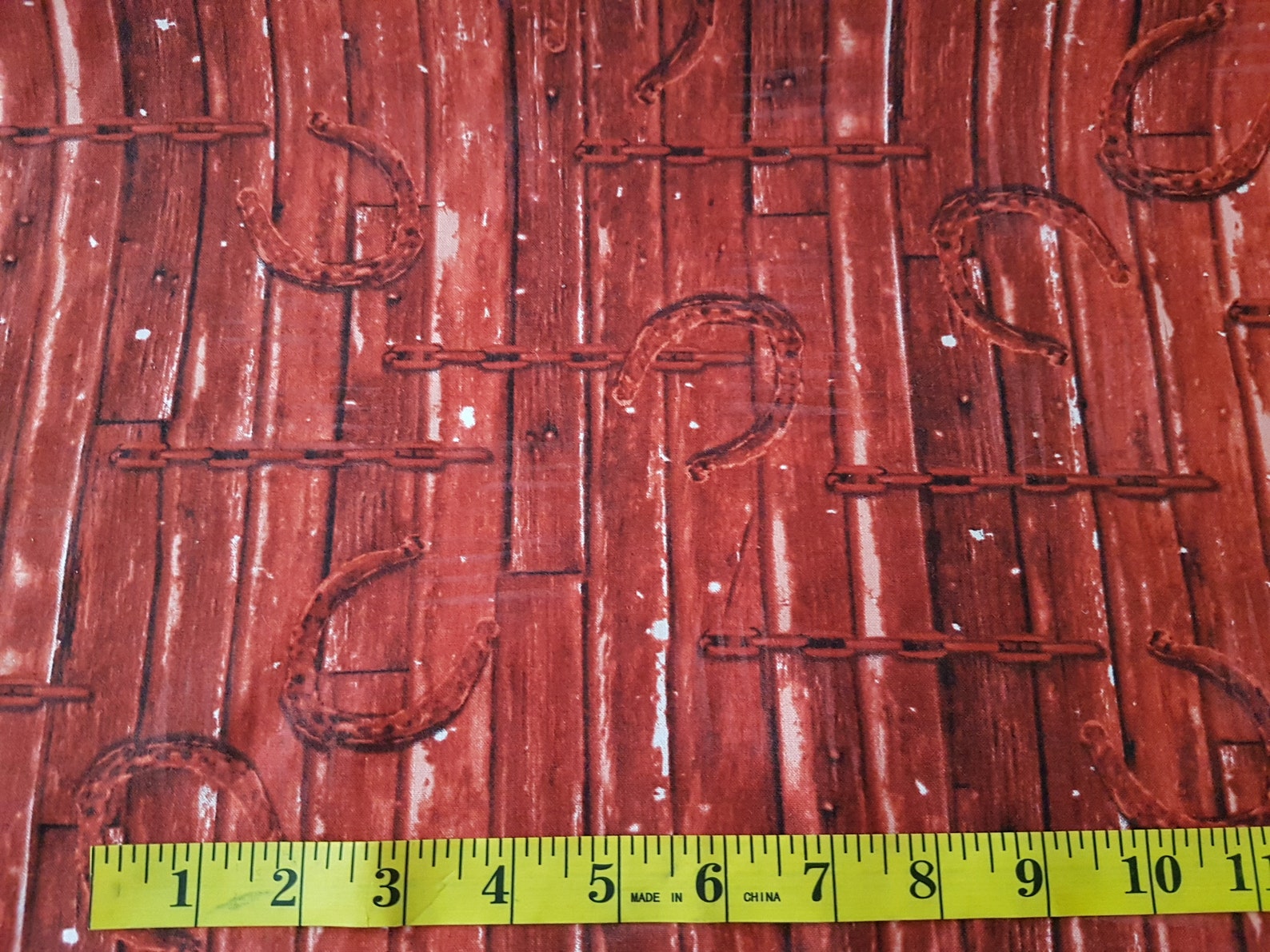 Red Barn Fabric by the Yard the Reclaimed West Collection - Etsy