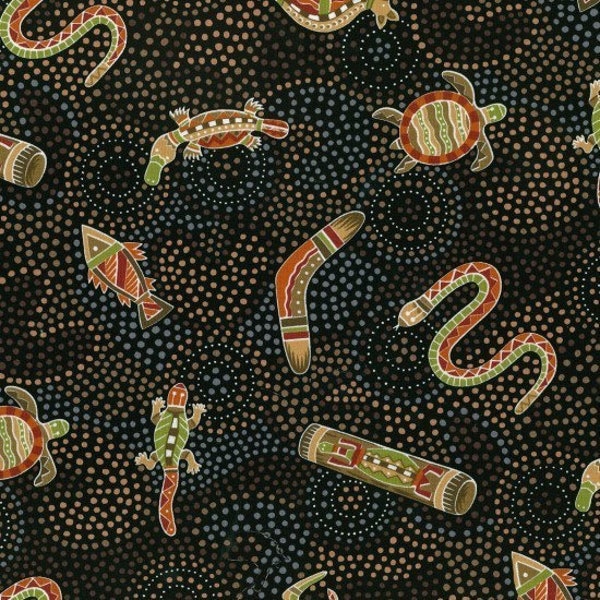 Aboriginal Fabric - Etsy