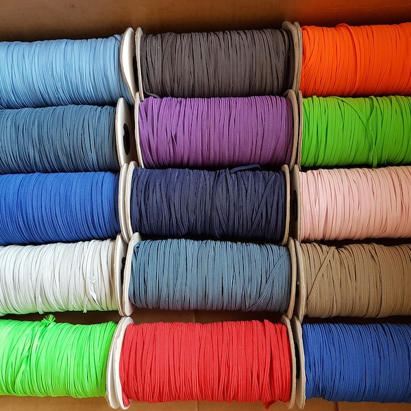 Colored Elastic 1 Inch - Etsy