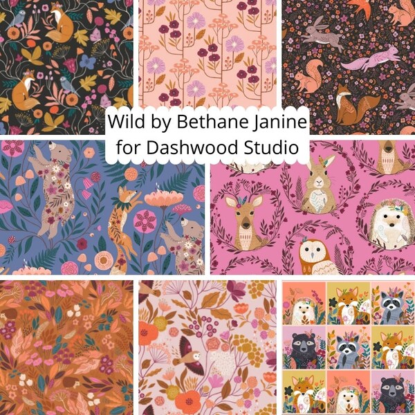 Woodland Fabric - Etsy