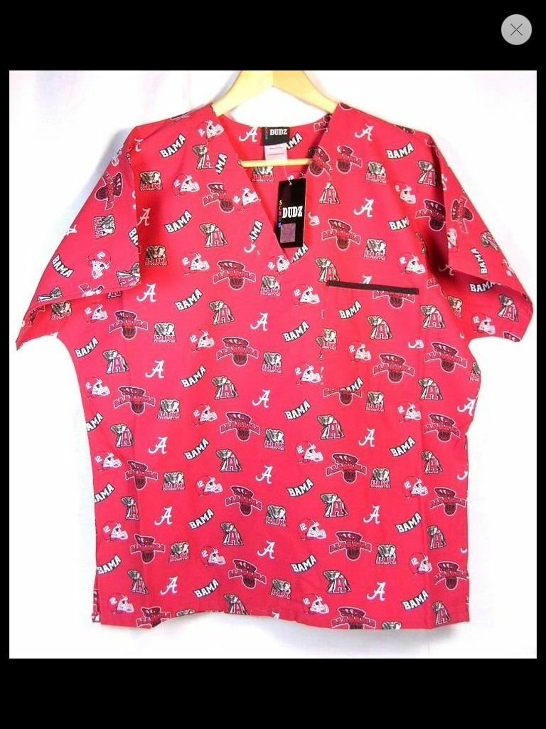 Alabama Crimson Tide Scrubs /party Shirt - Etsy