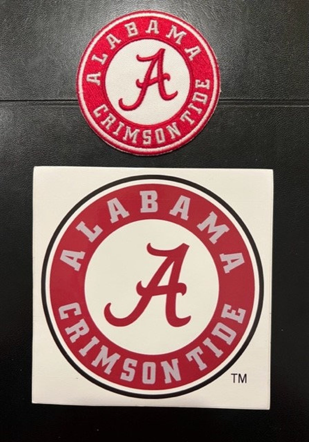 Alabama Crimson Tide Patch & Decal- Roll Tide! - Etsy
