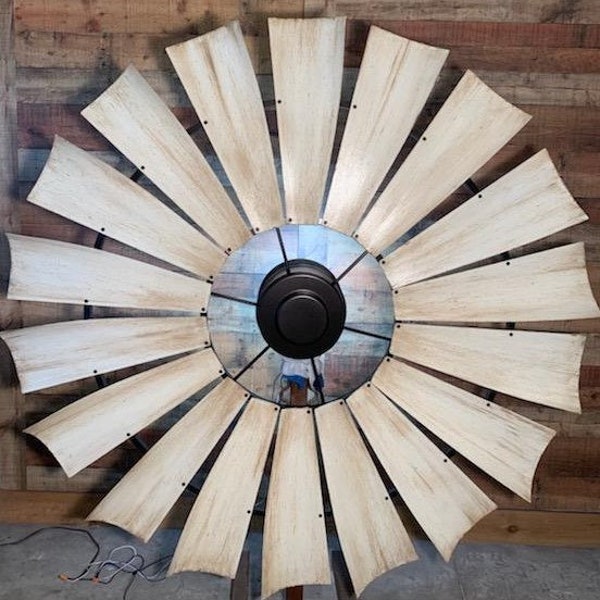 Rustic Windmill Ceiling Fan - Etsy