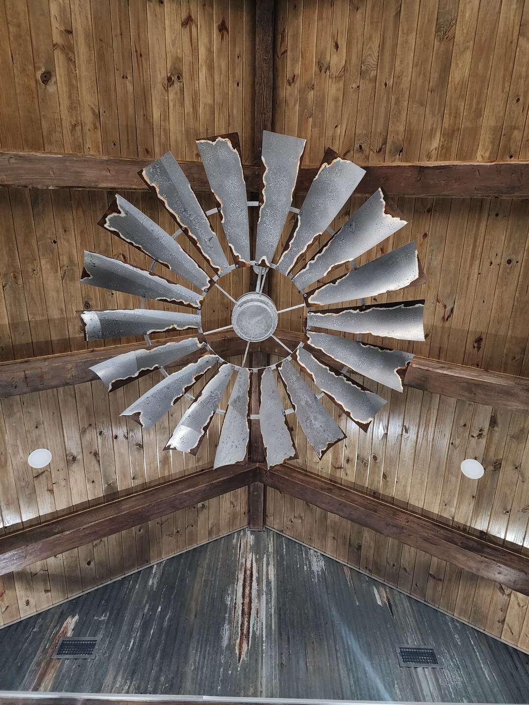Barn Metal Windmill Ceiling Fan | the American Fan - Etsy