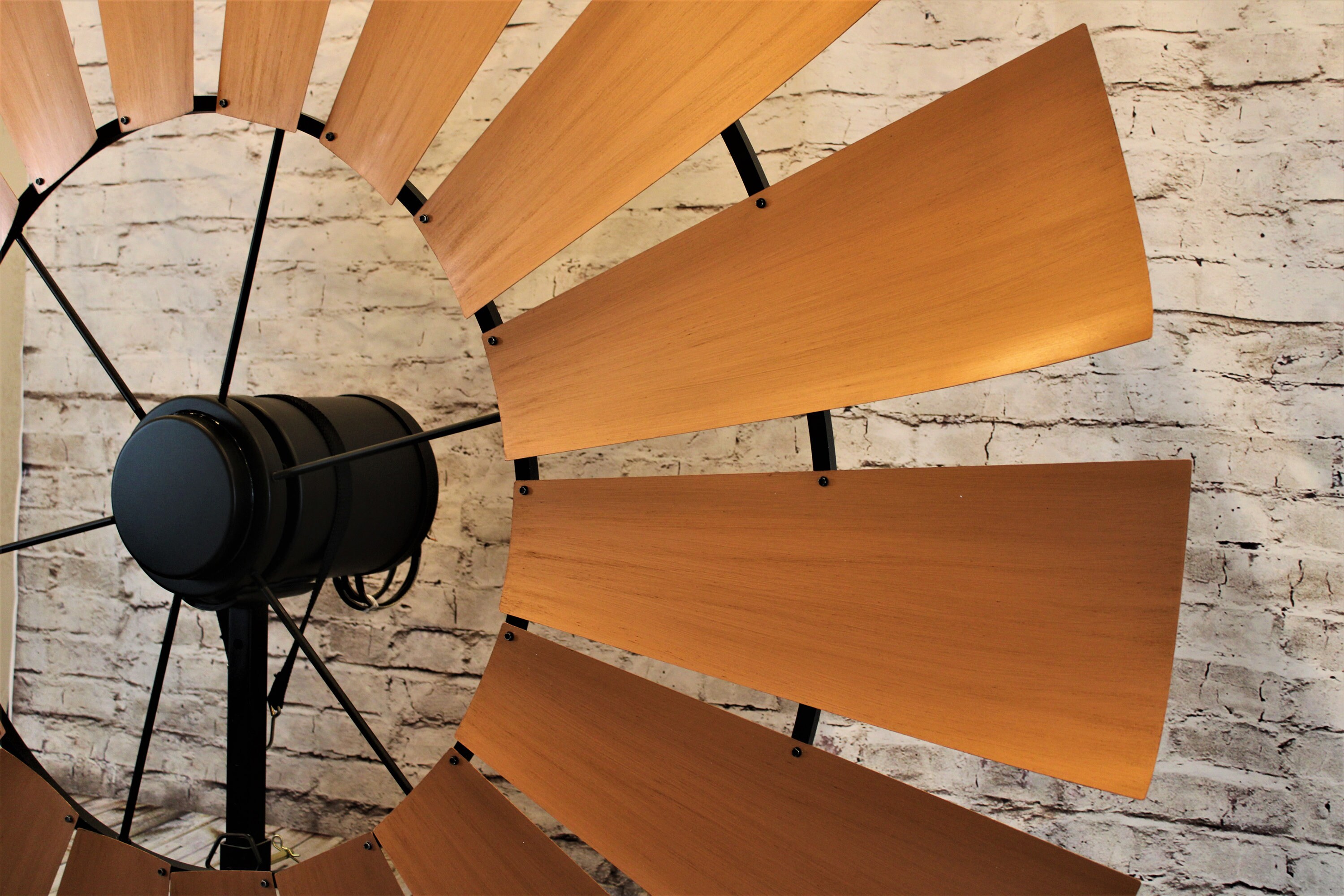 Rustic Copper Windmill Ceiling Fan the Patriot Fan - Etsy