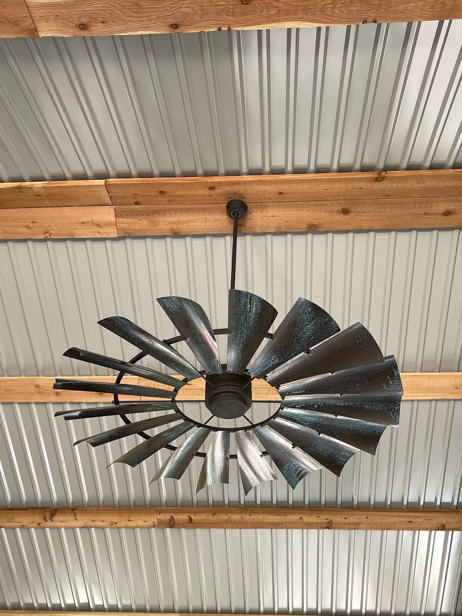 Patina Bronze Windmill Ceiling Fan | the Patriot Fan - Etsy