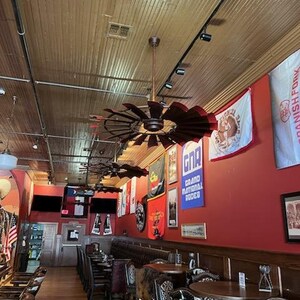 Cowboy Channel Windmill Ceiling Fan | the Patriot Fan - Etsy