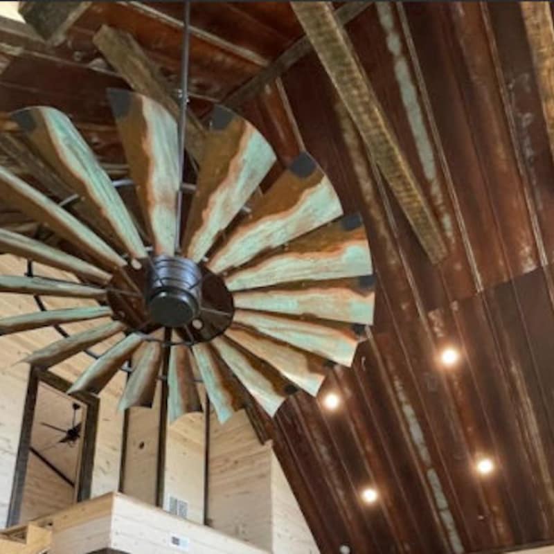 Windmill Ceiling Fan With Lights - Etsy