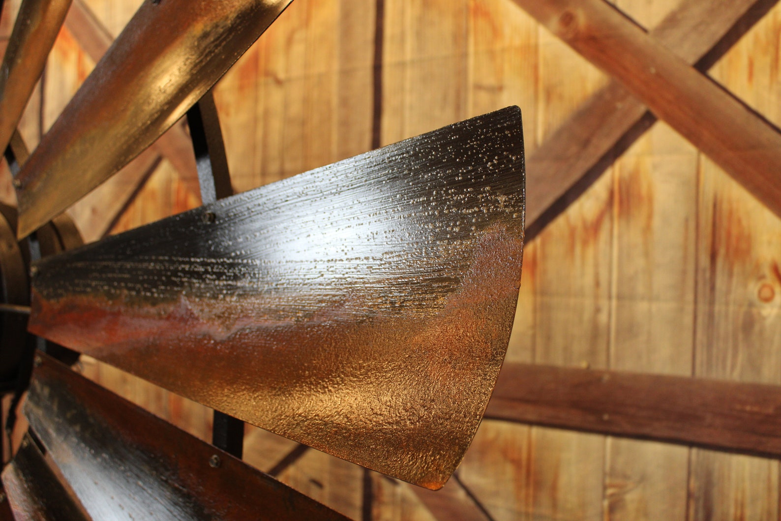 Train Station Windmill Ceiling Fan the Patriot Fan - Etsy