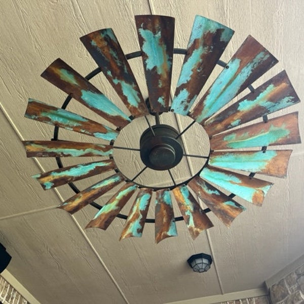 Windmill Ceiling Fan With Lights - Etsy