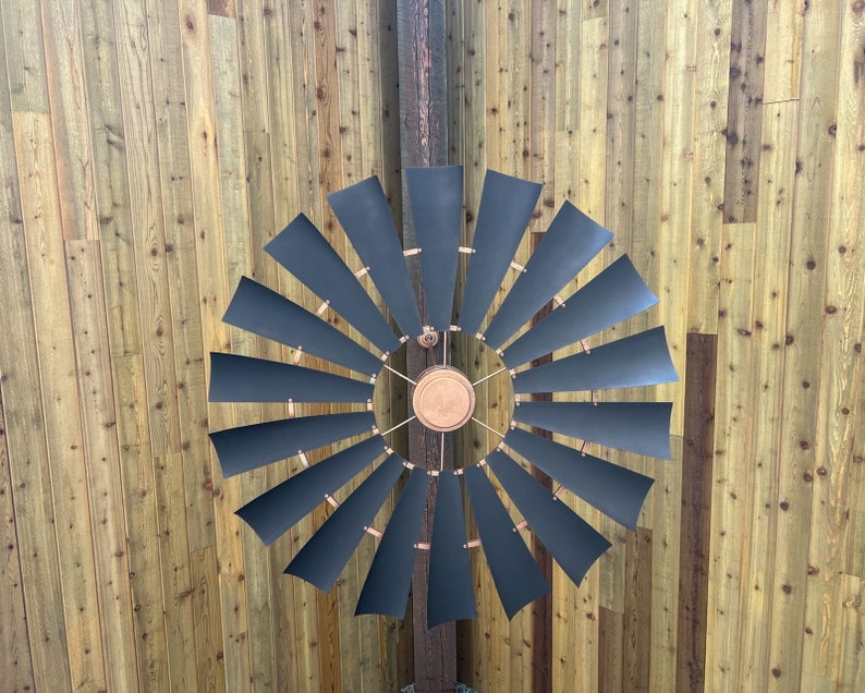Oil Rubbed Bronze Windmill Ceiling Fan the American Fan - Etsy