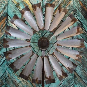 Barn Metal Windmill Ceiling Fan the Patriot Fan - Etsy