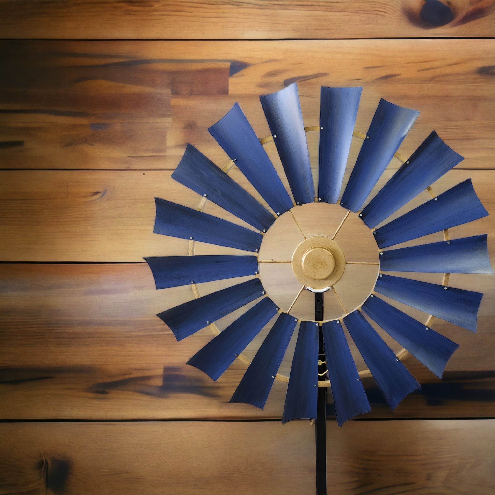 Napoleonic Blue Windmill Ceiling Fan the Patriot Fan - Etsy