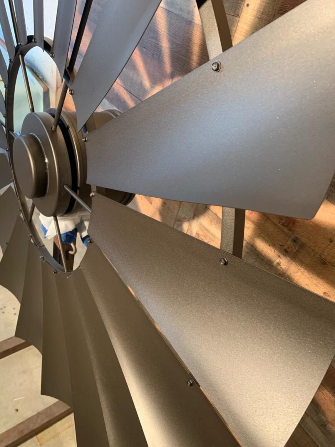 Oil Rubbed Bronze Windmill Ceiling Fan the Patriot - Etsy