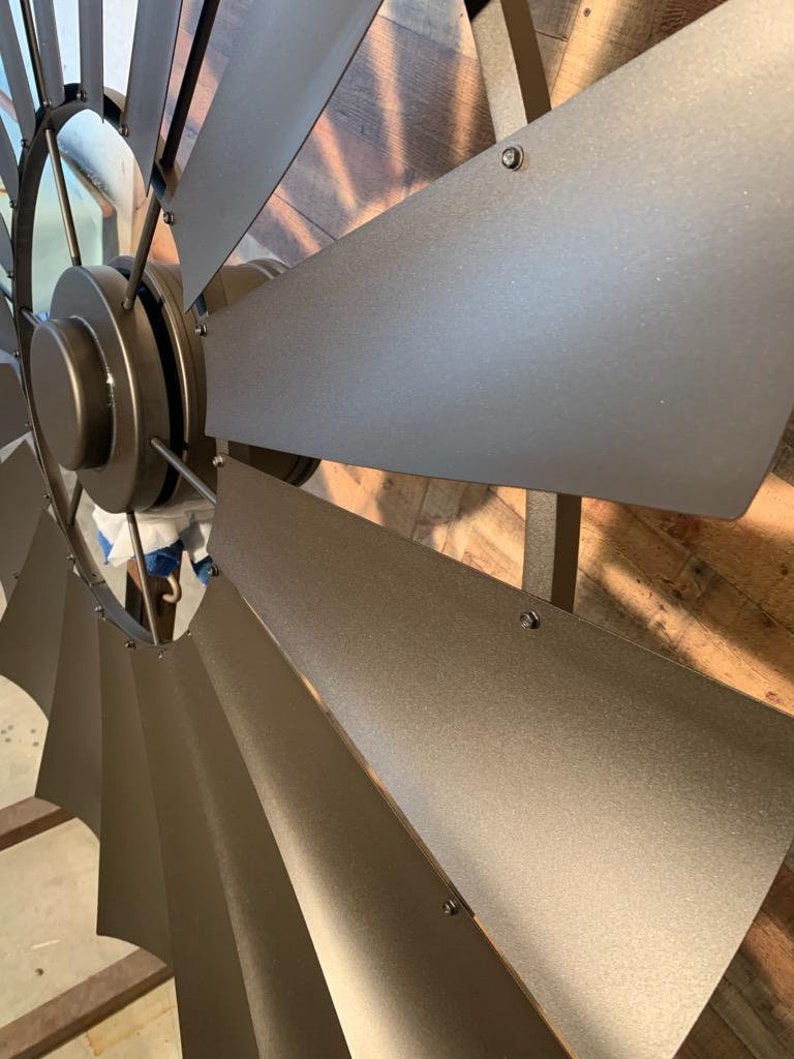 Oil Rubbed Bronze Windmill Ceiling Fan the Patriot - Etsy