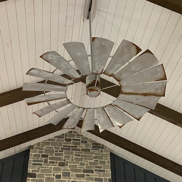 Windmill Ceiling Fan With Lights - Etsy