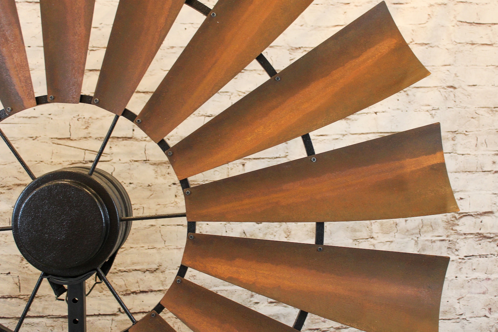 All Rust Windmill Ceiling Fan | the American - Etsy