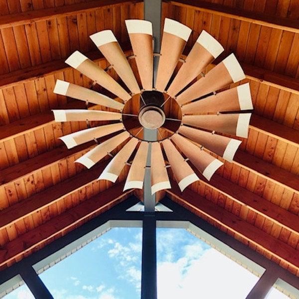 Windmill Ceiling Fan With Lights - Etsy