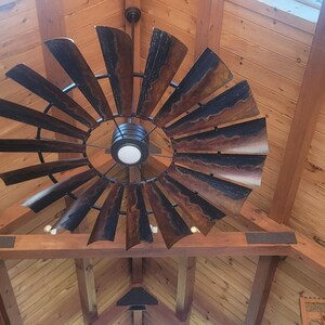 Train Station Windmill Ceiling Fan | the Patriot Fan - Etsy