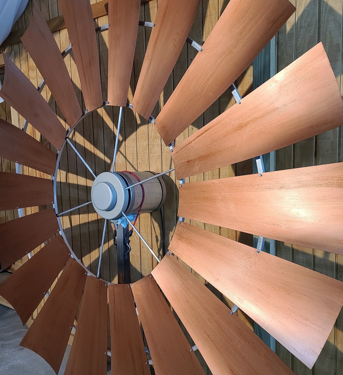 Rustic Rose Gold Windmill Ceiling Fan the American Fan - Etsy