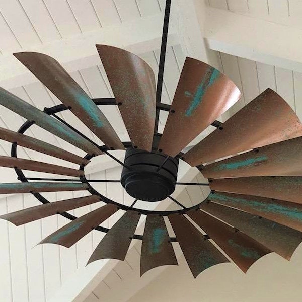 Windmill Ceiling Fan With Lights - Etsy