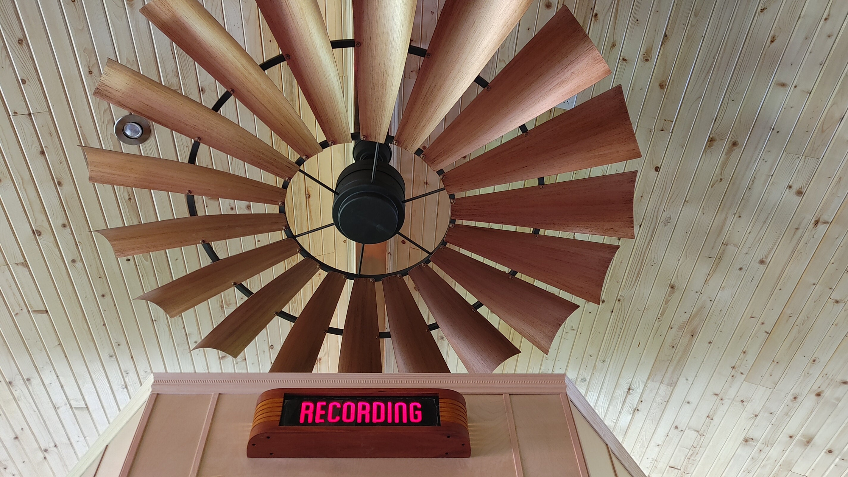 Rustic Copper Windmill Ceiling Fan | the Patriot Fan - Etsy