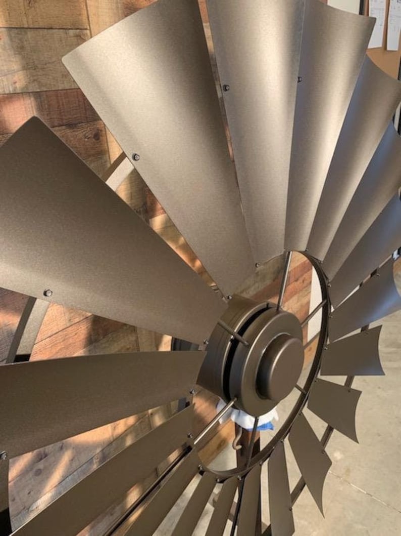 Oil Rubbed Bronze Windmill Ceiling Fan | the Patriot - Etsy