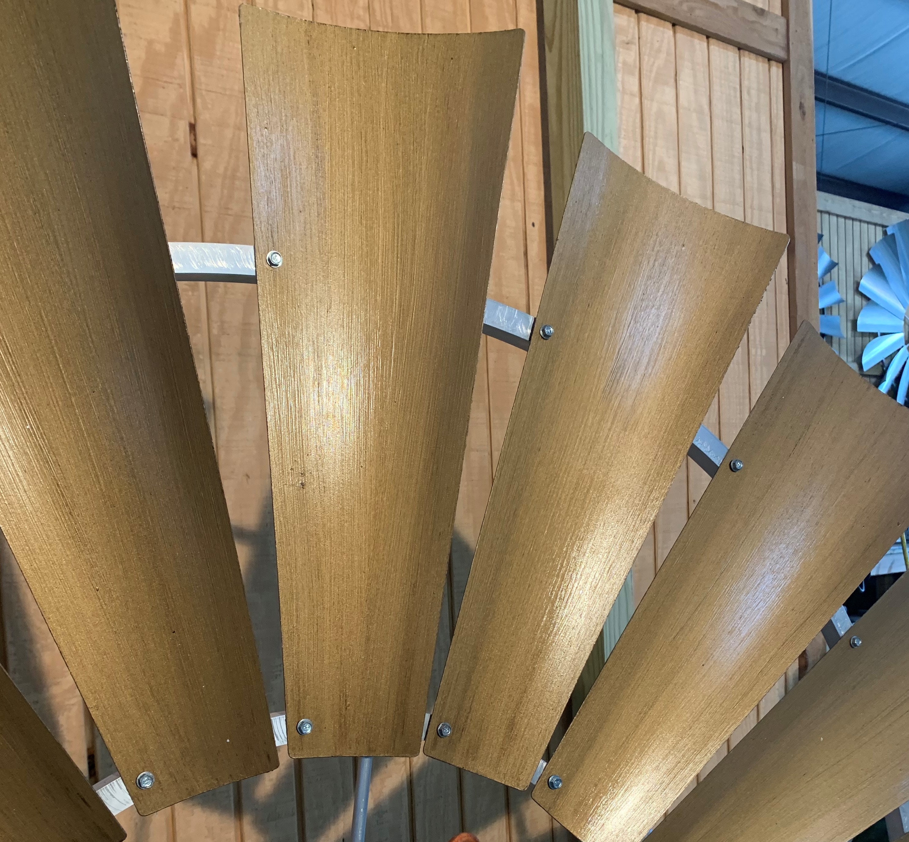 Rustic Brass Windmill Ceiling Fan | the Patriot Fan - Etsy