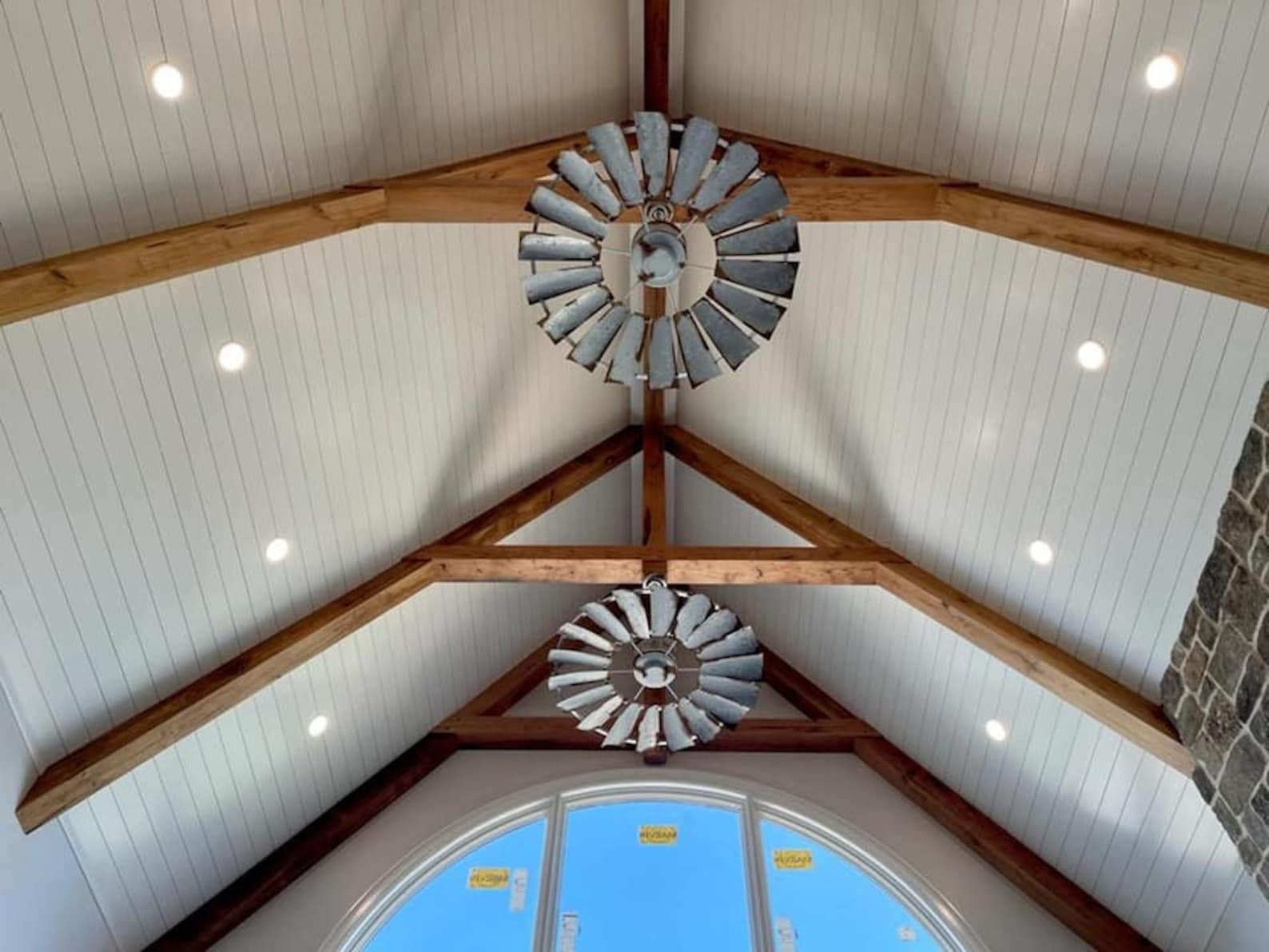 Barn Metal Windmill Ceiling Fan the American Fan - Etsy Canada