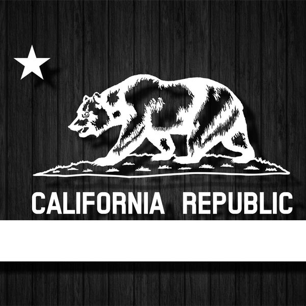 California Car Decal - Etsy