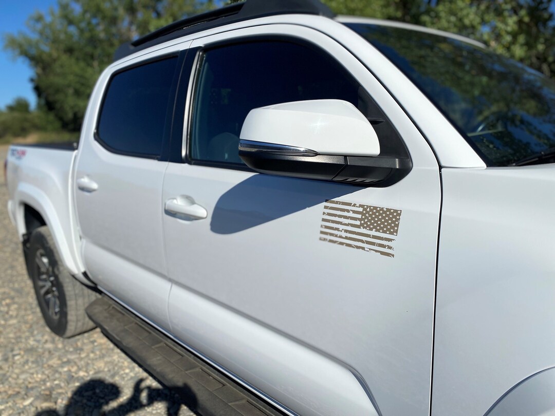 Torn American Flag Side Decals 2 DECALS - Etsy