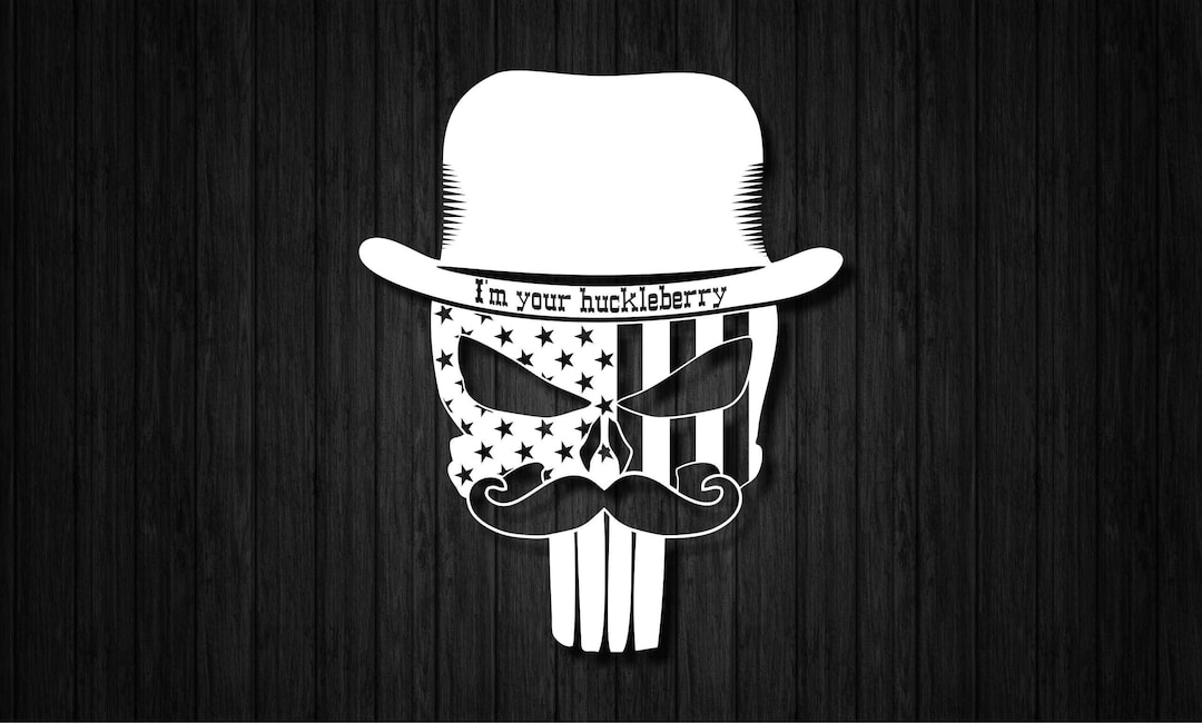 Punisher Skull American Flag Vinyl Decal Perfect for Car - Etsy