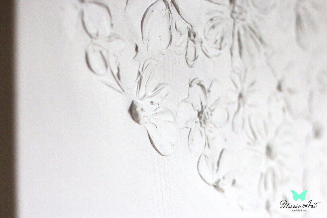 Texture Hear Art texture White Flowers texture Art Light - Etsy