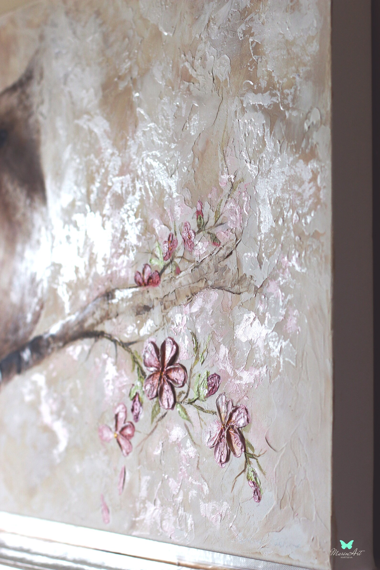 Texture Bird Art, Original Birds Painting, Animals Art, Butterfly ...