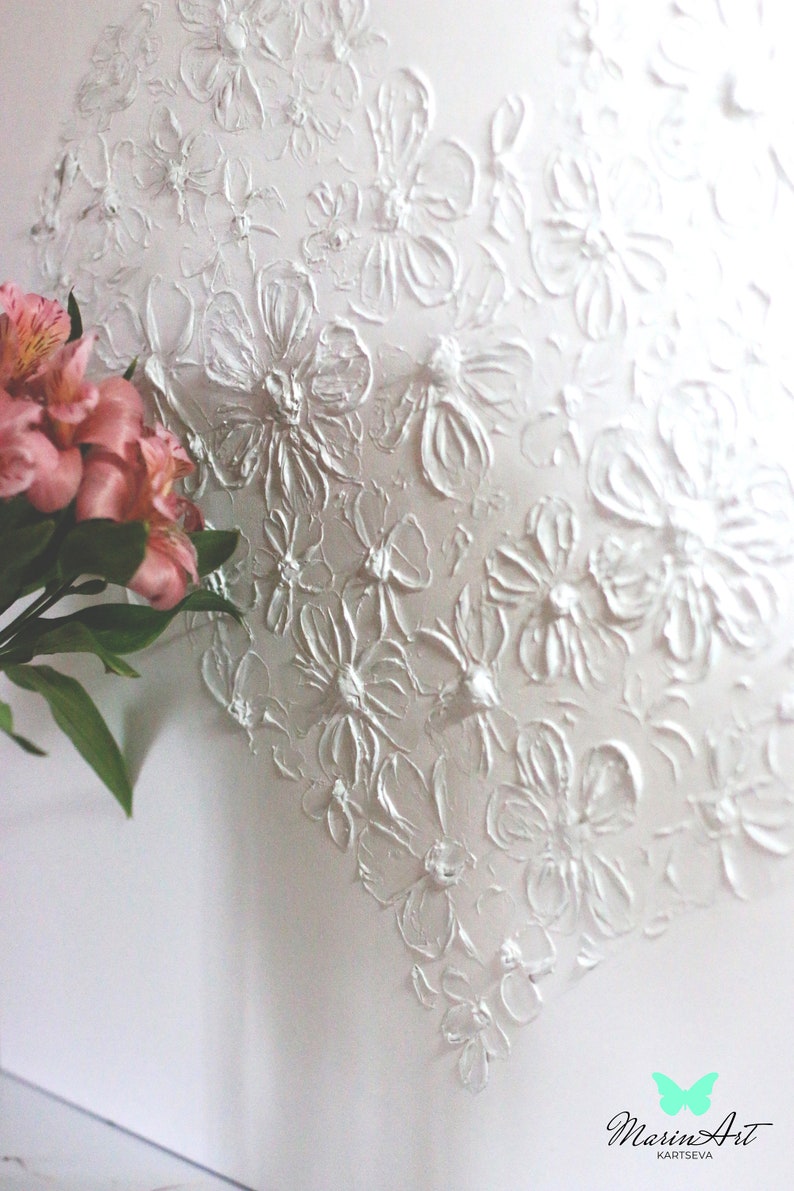 Texture Hear Art texture White Flowers texture Art Light - Etsy