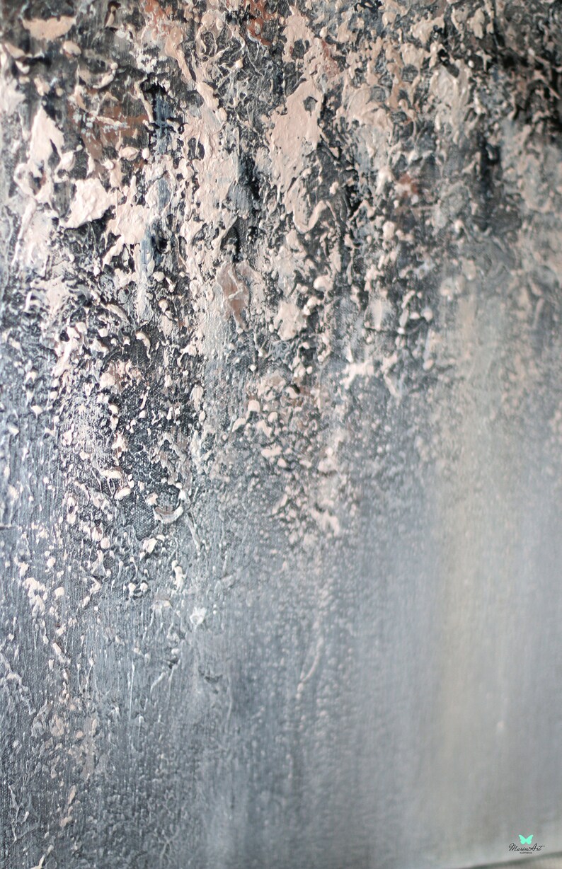 Custom Texture Abstract Art Acrylic Abstract City Modern - Etsy