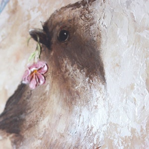 Texture Bird Art, Original Birds Painting, Animals Art, Butterfly ...