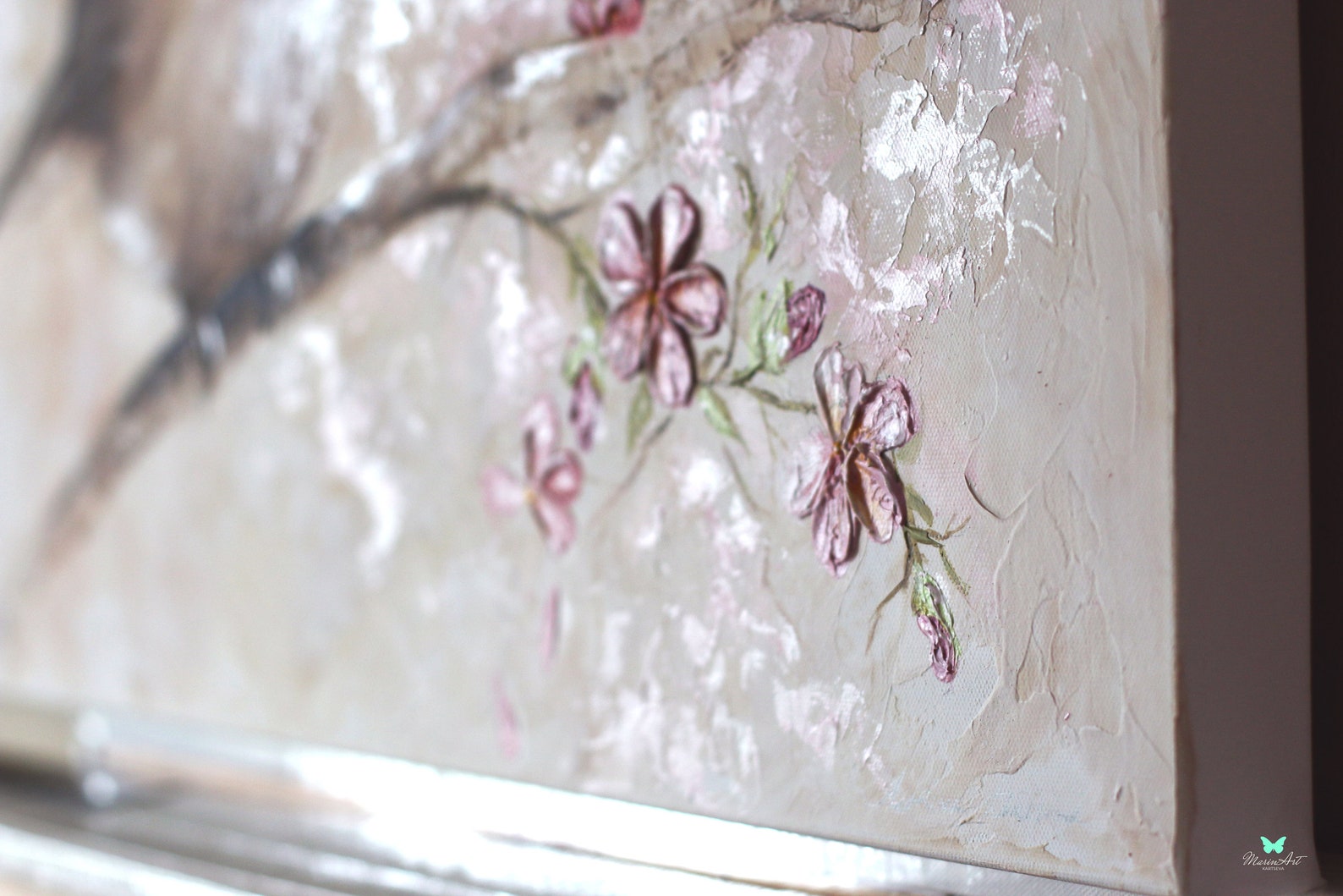 Texture Bird Art, Original Birds Painting, Animals Art, Butterfly ...