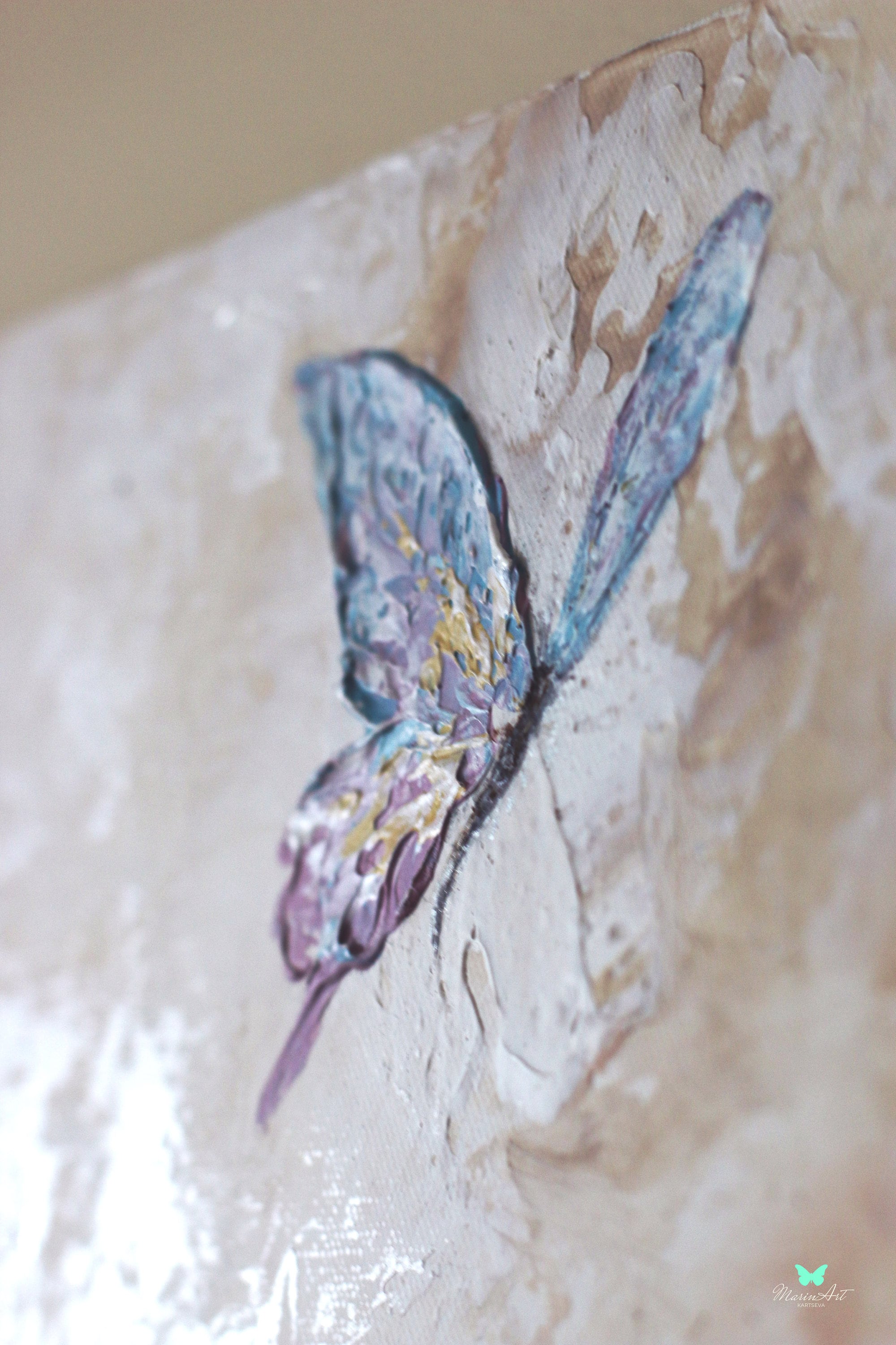 Texture Bird Art, Original Birds Painting, Animals Art, Butterfly ...