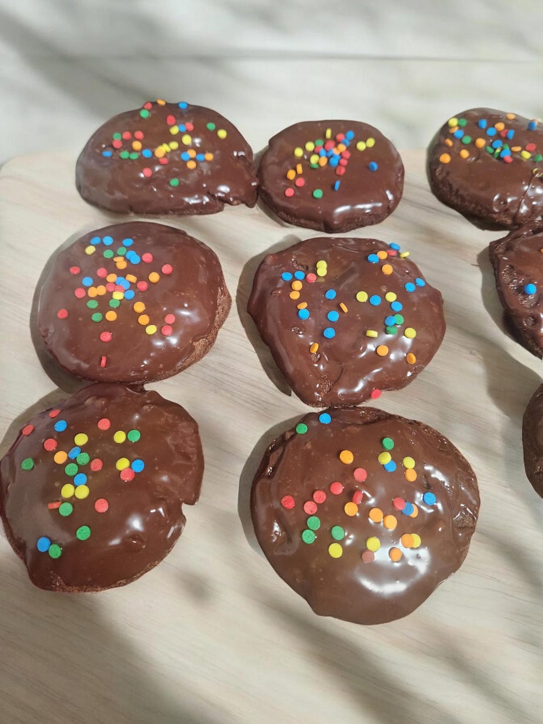 Over-sized Decadent Cosmic Cookies With Chocolate Ganache - Etsy