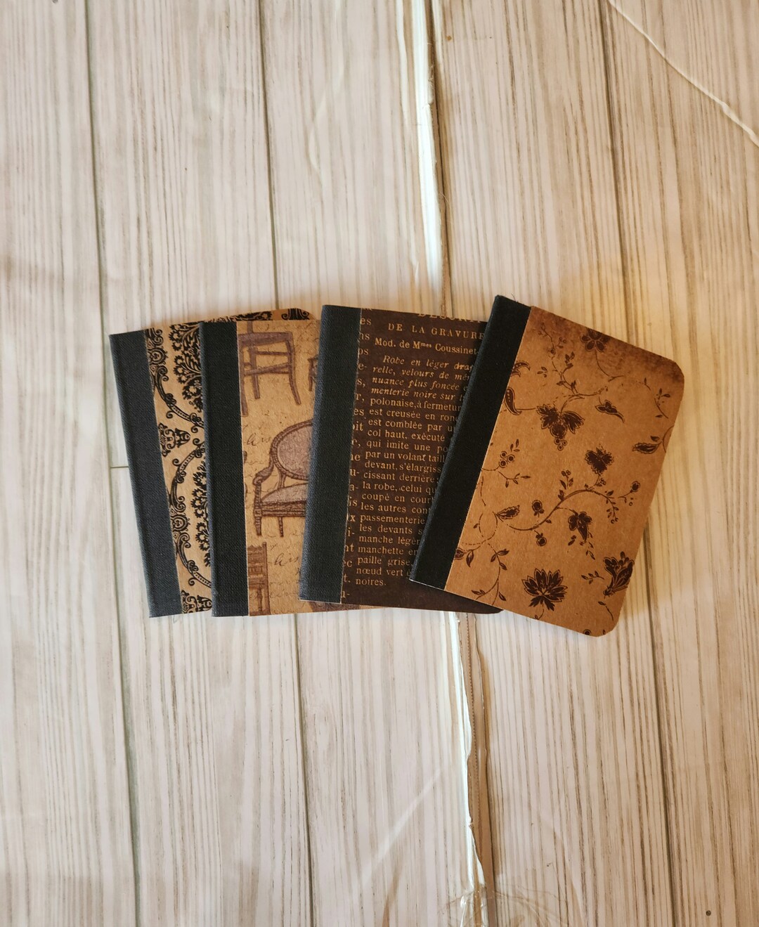 Old Fashioned Mini Composition Notebooks, Days Gone by Collection - Etsy