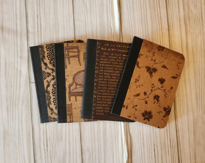 Old Fashioned Mini Composition Notebooks, Days Gone by Collection - Etsy
