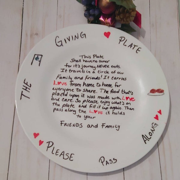 Giving Plate - Etsy