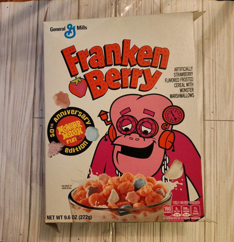 Upcycled Monster Cereal Box Notebooks - Etsy