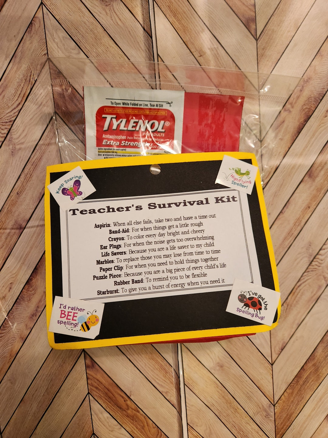 Teacher Survival Kit Gift Set, Teacher Gift, Teacher Fun Gift, Teacher ...